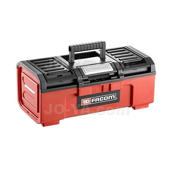 FACOM TOOL BOX SMALL MODEL 19'' SELF-CLOSING 　片手で開け、自閉式 ( 自動的に閉まる ) 新タイプの小型19インチ工具ボックスです。　丈夫かつ軽量な為、プロ・アマ問わず本格使用から車載等のセット...