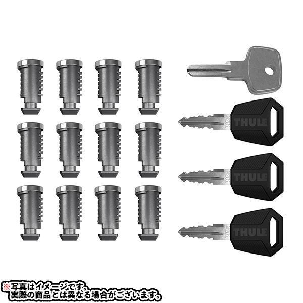 2019年新登場新型ワンキーシステム　TH4512 キーシリンダー12個入り THULE製のベースキャリアやアタッチメント・ルーフボックスに使われているカギを統一することが出来る機能で、キーシリンダーを入れ替えて同じカギで複数のキャリアを操...