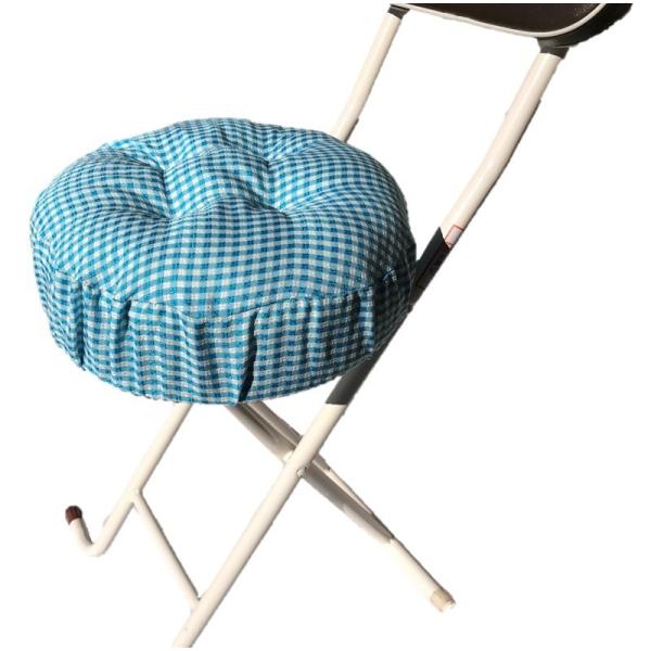 超特価　送料無料の丸椅子用クッションです。在庫限りのお買い得商品です。数量限定の特別価格です。サイズは約３０Ｒｃｍです。側生地は、ポリエステル１００％です。中身は、ポリエステルわたを使用しています。市販の丸椅子にかぶせるだけでご使用になれま...