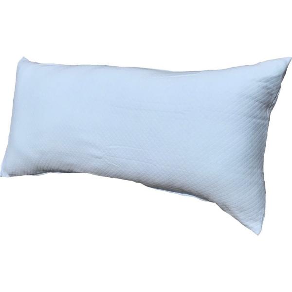 送料無料のロング枕カバーです。在庫限りのお買い得商品です。ネコポス便での対応限定とさせていただきます。サイズは約４３×９０ｃｍです。生地組成は、ポリエステル７０％綿３０％です。中わたは、ポリエステル１００％です。枕カバーのみの販売です。中身...