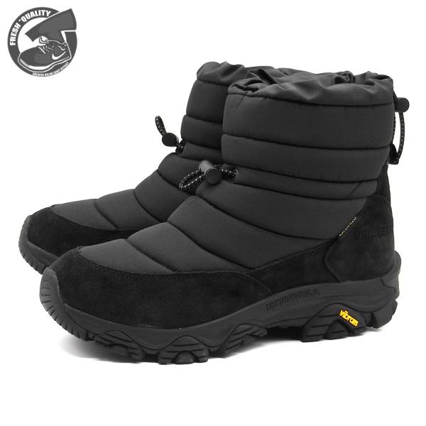 ■商品説明ウィンターコンフォートブーツ『WINTER MOC ZERO TALL』をベースに、アッパーに全天候対応型の透湿防水メンブレン(メレル独自開発) を搭載し、またアウトソールには氷上・雪上で優れたグリップ性を誇る「Vibramアーク...