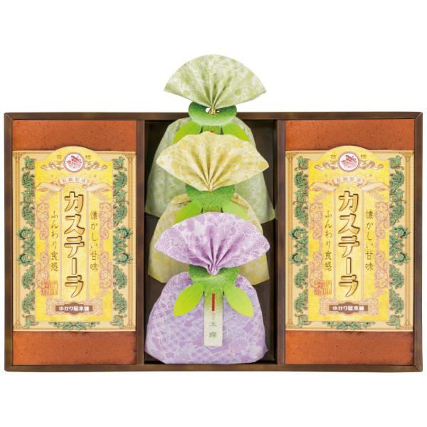 　　長崎製法カステーラ・緑茶詰合せ KTP-30・2623-042　　　★昔ながらの製法でふっくらと焼き上げたカステラと緑茶ティーバッグを詰合せました。　　■箱サイズ　34×20.8×8cm・80サイズ・728g　　■商品詳細　　　　カステ...