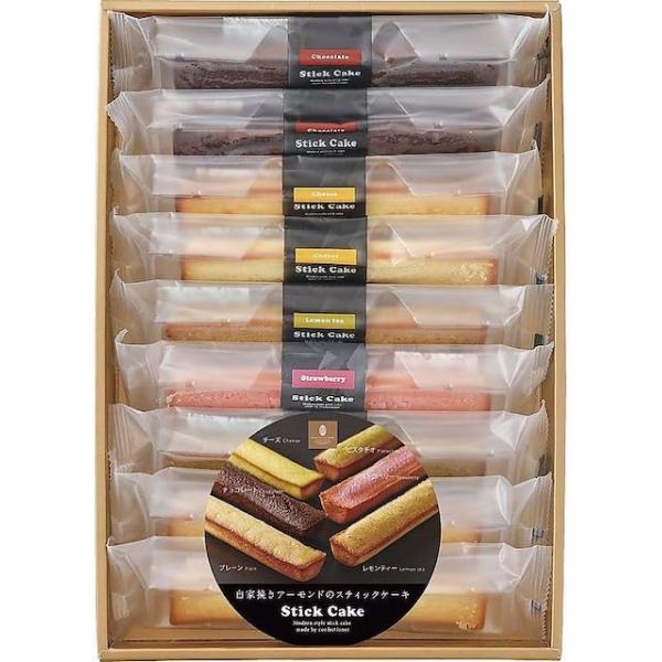 自家挽きアーモンドを使用してスティック型に焼き上げたしっとりフィナンシェのアソートセットです。●商品内容:・プレーン・チョコ・チーズ×各2・レモンティー・ストロベリー・ピスタチオ×各1●外装サイズ: 箱31.5×22×4.5cm●アレルゲン...