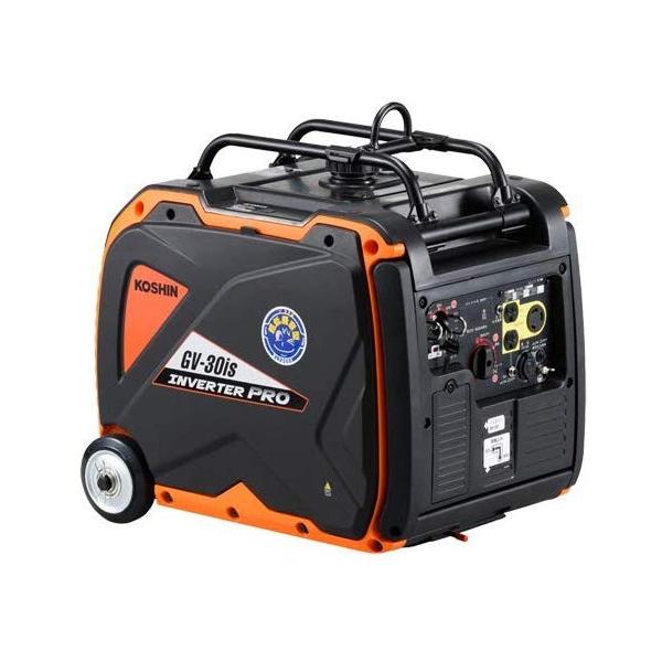 キャンプに　、非常用に、パソコンにも使える。インバーター発電機だから、パソコンなどの精密機械にも安心して使用できる高品質の電源です。超低騒音だから場所を選ばす使える★ACコンセント：2個付き交流:合計30Aまで(ACコンセント:15A×2個...