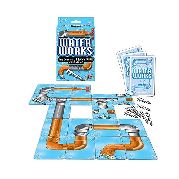 「商品情報」Classic WaterworksFirst introduced in the 1970s, Waterworks is the original leaky pipe card game filled with wet a...