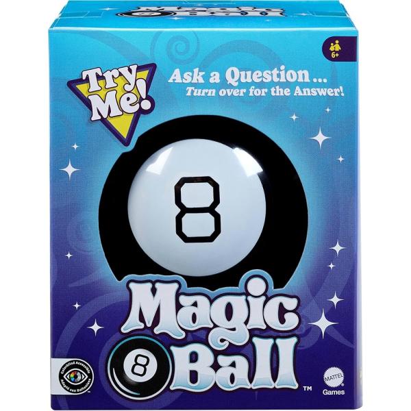 「商品情報」The Magic 8 Ball is a classic retro predictive toy. Ask the Magic 8 Ball a question, shake it, turn it over and th...