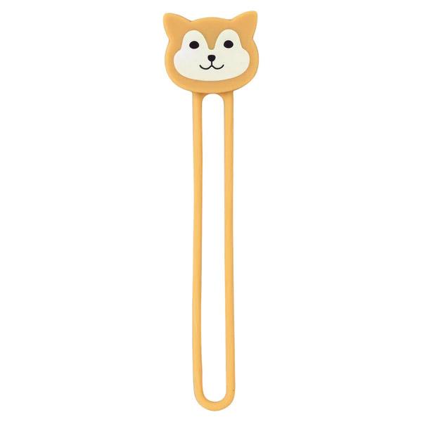 【メール便可能】シバイヌのマグネットバンド（２本パック）です。プニプニ素材の動物たちがかわいい人気のPuniLabo（プニラボ）シリーズ。くるっと巻いてそのまま貼り付けられる、かわいいマグネットバンドです。冷蔵庫や玄関ドアなどのスチール面に...