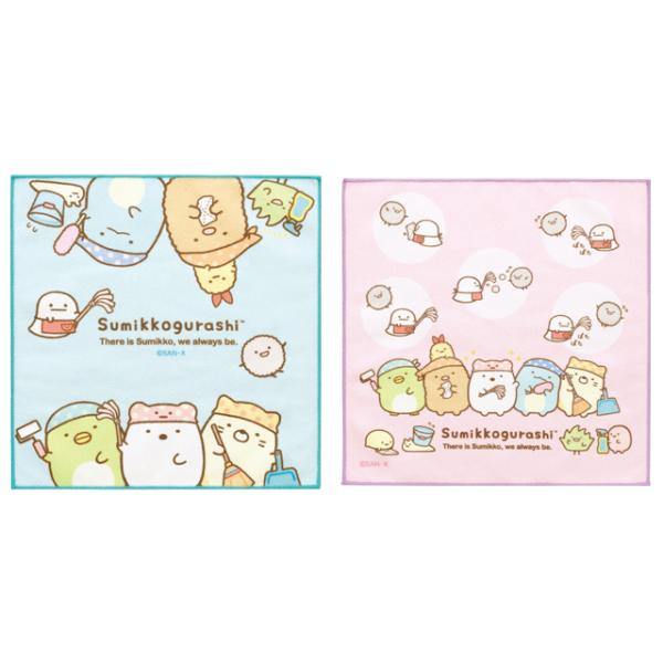 【メール便可能】すみっコぐらしのマイクロファイバータオルです☆デザイン違いの2枚組セットです。かわいいすみっコぐらしと一緒におそうじできて心もすっきりできちゃう♪ついつい面倒になりがちなおそうじ・・・。でもお部屋のすみに置いたかわいいおそう...