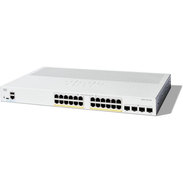 ● 195 W の電力バジェットを備えた 24 個の 10/100/1000 PoE+ ポート● CPU：デュアルコア1.4GHz　メモリ：1GB　ストレージ：512MB● 4 倍のギガビット SFP● ラックマウント可能● 静音ファンレス...
