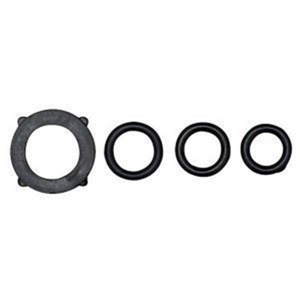 液体を密閉する耐油性汎用パッキンセットです。4サイズ×各1個入り。●セット内容　直径14mm／直径15mm／直径16.5mm／直径23mm●材質：ゴム●使用箇所・直径14mm：ランスの先端（ターボランスなど）・直径15mm：高圧ホース・直径...