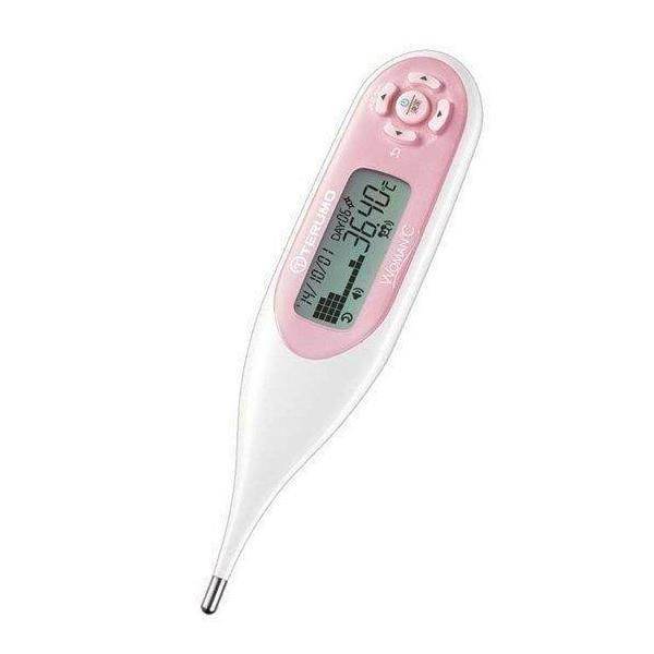 正確しっかり約20秒で予測検温♪基礎体温のリズムがグラフでわかり次回生理日排卵日をお知らせ。水洗いOK！480日分の測定値を自動記憶。データ送信、パソコンで長期間の基礎体温を管理●商品サイズ(cm)幅約3.1×奥行約1.9×高さ約13.3●...