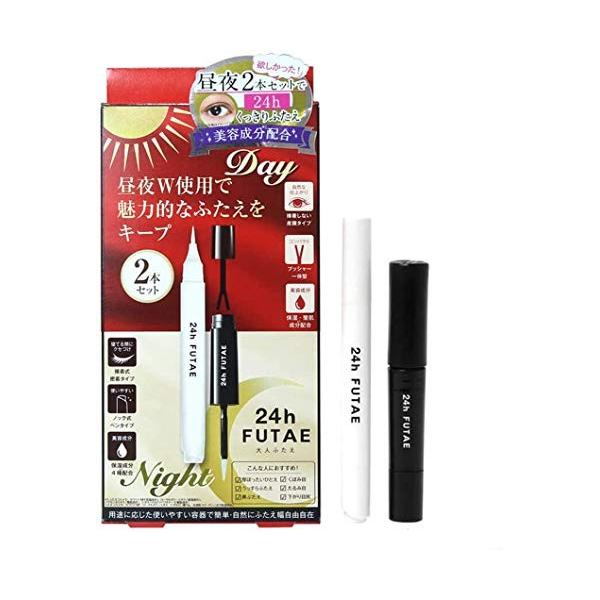 「商品情報」「主な仕様」昼夜W使用で魅力的なふたえをキープ！ 24h使用することで、理想のふたえに！！24時間ふたえにアプローチできるスペシャルキットが登場！昼夜2本セットで、夜はしっかりと密着させて形を作り、理想のふたえを寝てる間にクセづ...