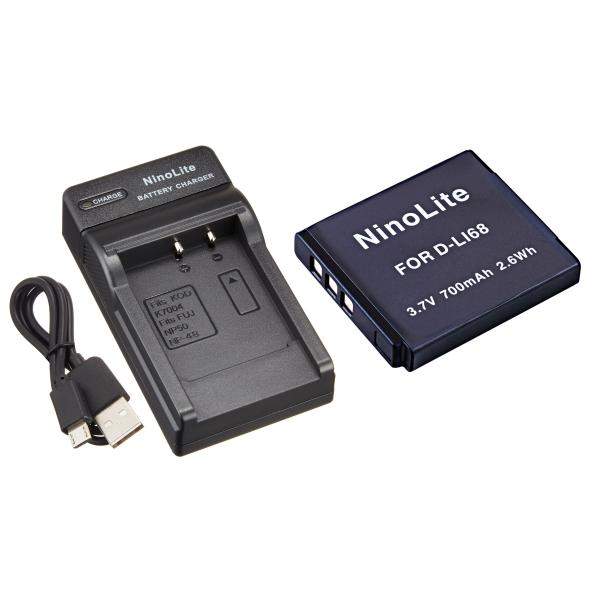 ●対応機種(PENTAX)Optio VS20, Optio S10, Q, Q7, Q10, Q-S1, WG-M2対応機器/機種/型番：デジタル カメラ バッテリー DLI68 pentax battery Optio オプティオ   ...