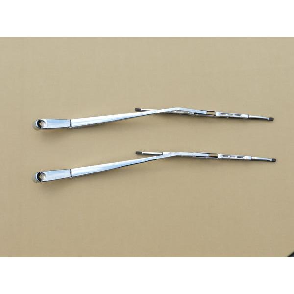 スズキ  DA16T キャリイ（NT100クリッパー/ミニキャブ共通）メッキワイパーアーム/ブレード（R＆L）※品番　JP-606WB※型式/年式 　　共通車種　　【スズキ NEWキャリイ】　　　　DA16T系：2013（H25）.08〜　...