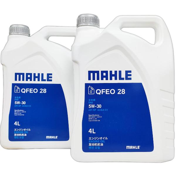 【ブランド】MAHLE マーレ『MAHLE』は、世界最大級の純正サプライヤー！高品質の全合成油にMAHLEオリジナルの添加剤を配合！省エネで環境に優しく、優れた燃費性能！【商品名】 MAHLE エンジンオイル SP/C3 5W-30【品質規...