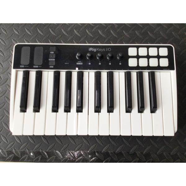 メーカー：　Ik Multimedia型番　　：　iRig Keys I/O 25 [IK000083]付属品　：　本体のみ（USBミニDINケーブルは付属しません）状態当社テスト用USBミニDINケーブルでパソコンと接続し、Ableton...
