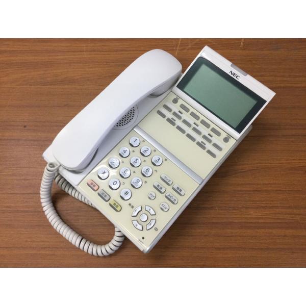 メーカー：NEC型番：DTZ-12D-2D(WH) 12ボタン標準電話機(白) ×1台付属品：本体のみ状態中古リユース品のため、日焼けや多少の傷・汚れ等の使用感ございます。状態は写真でご確認ください。清掃は行っておりません。その分お安くご提...