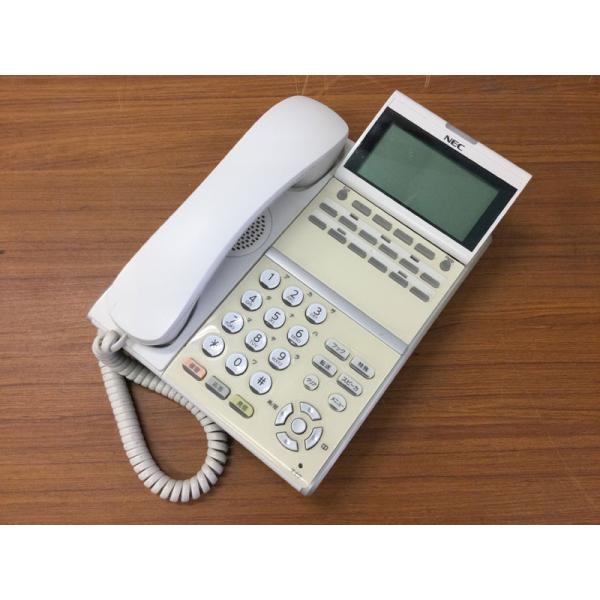 メーカー：NEC型番：DTZ-12D-2D(WH) 12ボタン標準電話機(白) ×1台付属品：本体のみ状態中古リユース品のため、日焼けや多少の傷・汚れ等の使用感ございます。状態は写真でご確認ください。清掃は行っておりません。その分お安くご提...