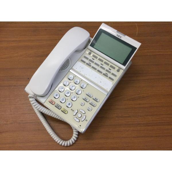 メーカー：NEC型番：DTZ-12D-2D(WH) 12ボタン標準電話機(白) ×1台付属品：本体のみ状態中古リユース品のため、日焼けや多少の傷・汚れ等の使用感ございます。状態は写真でご確認ください。清掃は行っておりません。その分お安くご提...