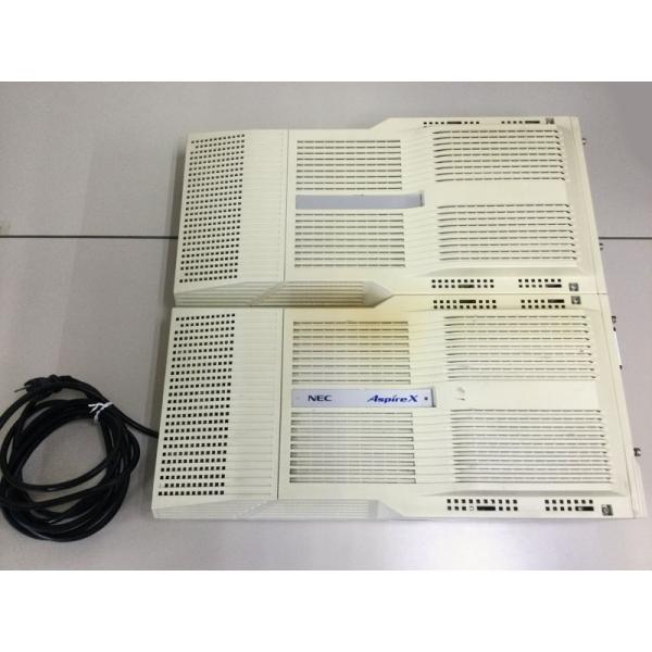 メーカー：NEC型番：IP3D-3KSU-B1 主装置　×1台、IP3WW-3KSU-E1 増設主装置　×1台付属品：本体、電源コード、写真に写っているユニット状態通電確認のみ行っております。写真に写っているユニットもそのままお付けします。...
