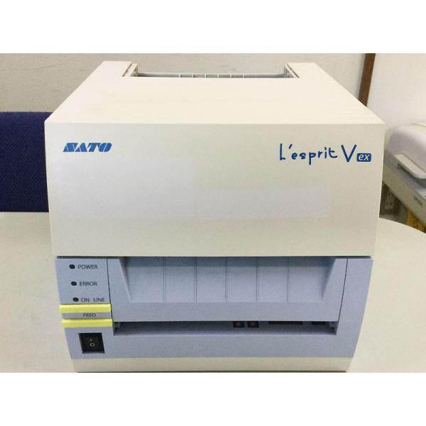 メーカー：SATO（サトー）型番　　：L'esprit(レスプリ) T408v-exCUT付属品本体のみ　※電源コード及び用紙等の消耗品は付属しておりません状態当社テスト用電源コードと感熱紙を使用し、本体ユーザーテストモード（FEEDボタン...