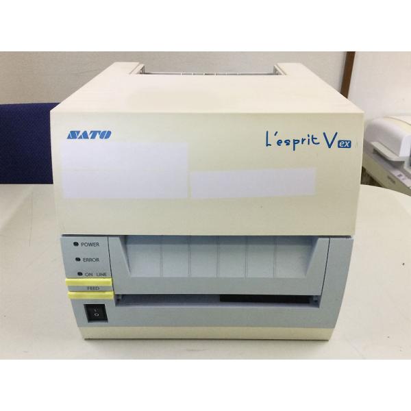 メーカー：SATO（サトー）型番　　：L'esprit(レスプリ) T408v-exCUT付属品本体のみ　※電源コード及び用紙等の消耗品は付属しておりません状態当社テスト用電源コードと感熱紙を使用し、本体ユーザーテストモード（FEEDボタン...