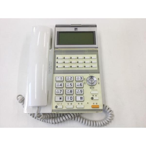 メーカー：　SAXA（サクサ）型番：　TD610（W）18ボタン標準電話機(白)付属品：　本体のみ状態中古リユース品のため、日焼けや細かい傷、シール添付跡等の使用感ございます。状態は写真でご判断ください。できるだけお安くご提供するため、清掃...