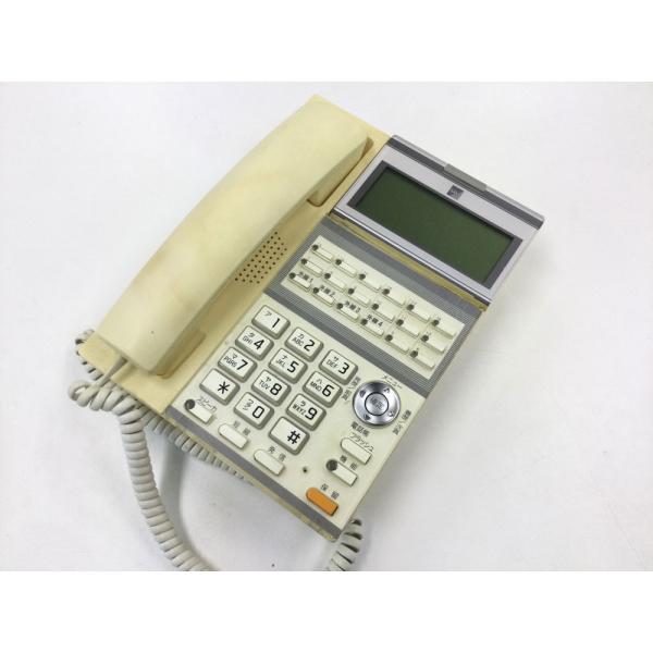 メーカー：　SAXA（サクサ）型番：　TD610（W）18ボタン標準電話機(白)付属品：　本体のみ状態中古リユース品のため、日焼けや細かい傷・汚れ等の使用感ございます。状態は写真でご判断ください。できるだけお安くご提供するため、清掃は行って...