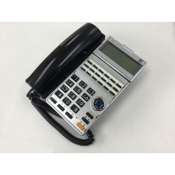 メーカー：　SAXA（サクサ）型番：　TD615(K) 18ボタン標準電話機(黒)付属品：　本体のみ状態中古リユース品のため、小傷や汚れ等の使用感ございます。状態は写真でご判断ください。できるだけお安くご提供するため、清掃は行っておりません...