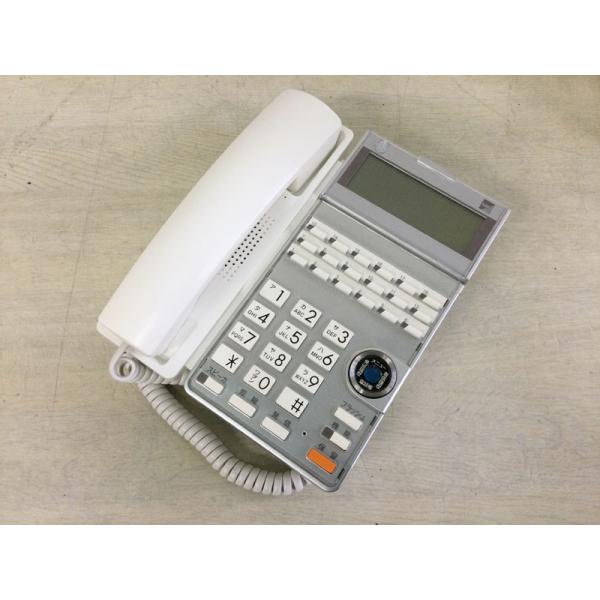 メーカー：　SAXA（サクサ）型番：　TD615（W）18ボタン標準電話機(白)付属品：　本体のみ