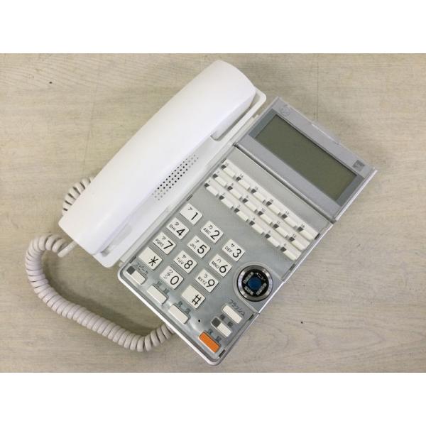 メーカー：　SAXA（サクサ）型番：　TD615（W）18ボタン標準電話機(白)付属品：　本体のみ
