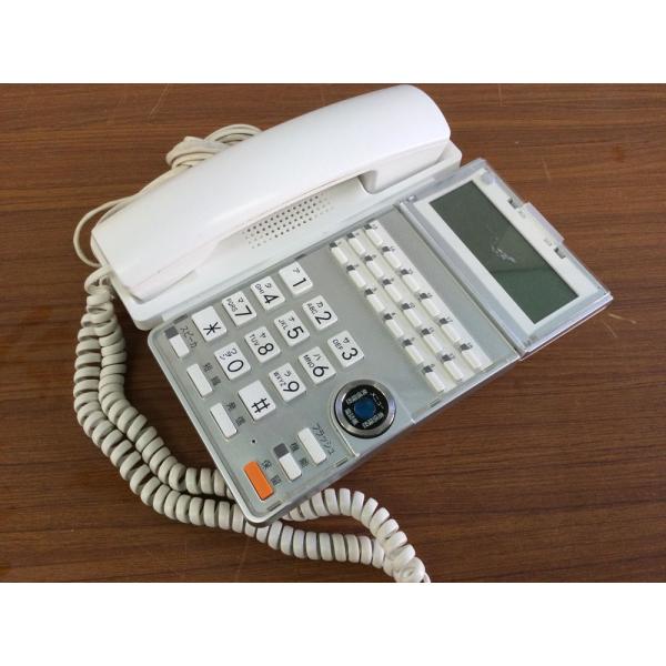 メーカー：　SAXA（サクサ）型番：　TD615（W）18ボタン標準電話機(白)