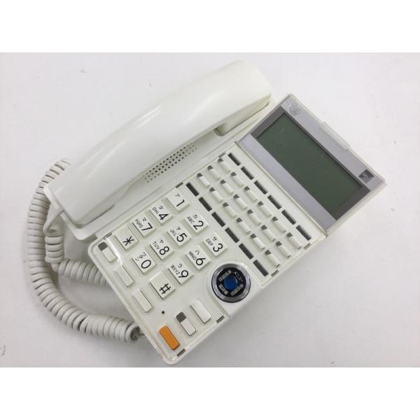 メーカー：　SAXA（サクサ）型番：　TD615（W）18ボタン標準電話機(白)付属品：　本体のみ状態中古リユース品のため、若干の日焼けや細かい傷等の使用感ございます。状態は写真でご判断ください。示名条は欠品しております。現状納品となります...