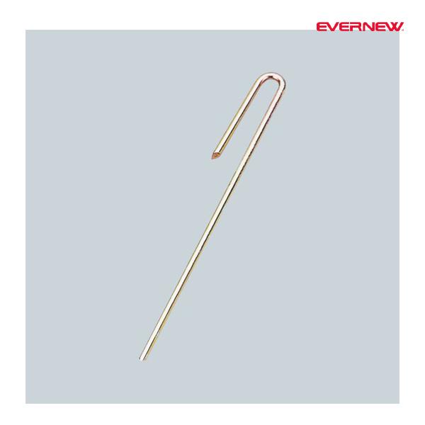 ・サイズ=釘：直径3mm×長さ13.7cm（折り返し部4.5cm）・自重=10g/本・材質=スチール（ユニクロメッキ）・ロープマーカー直径3mm、6mm、8mm用・日本製