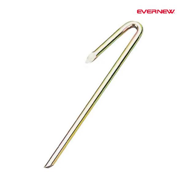 ・サイズ=釘：直径6mm×長さ15.5cm（折り返し部4.4cm）・自重=40g/本・材質=スチール（ユニクロメッキ）・ロープマーカー直径3mm、6mm、8mm用・日本製