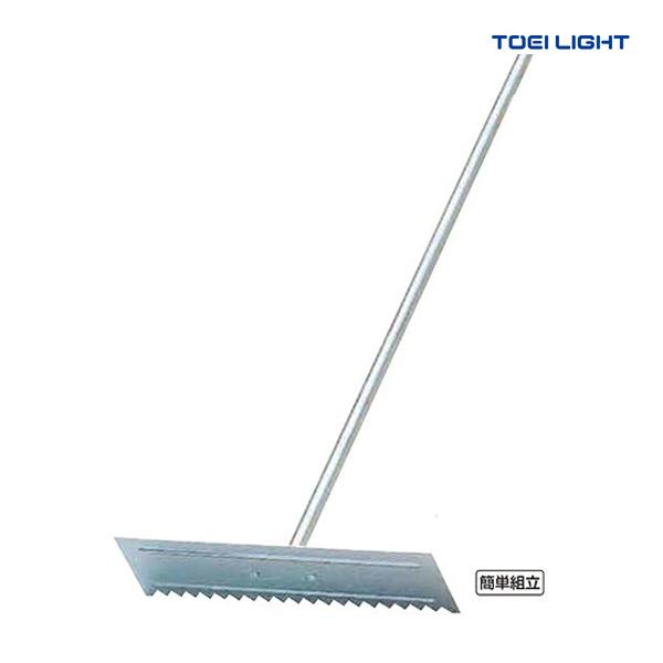 ・幅60×全長150×高さ15cm・重さ3.5kg・スチール製平型・歯型兼用平型・歯型兼用レーキ