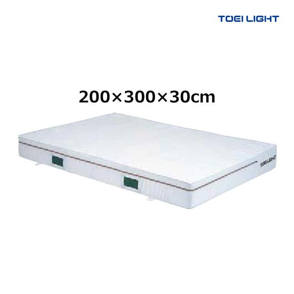 200×300×30cm・体操・走高跳兼用(小・中・高校用)・重さ30kg・外被:ポリエステル3号帆布・芯材:ウレタンフォーム・屋内用屋内用エバーマット（一枚物）ポリエステル帆布の繊維は丈夫でシワになりにくく、吸湿性が少なく、耐侯性に優れ、...