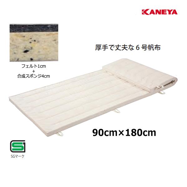 90cm×180cm帆布6号8.9kg・材質＝外被：帆布、中身：フェルト+合成スポンジ・サイズ＝厚さ5cm※個人宅配送は別途運賃がかかり、高額になる場合があります。予めお問合せ下さい。※配送先（中継エリア等）によっては、別途運賃がかかる場合...