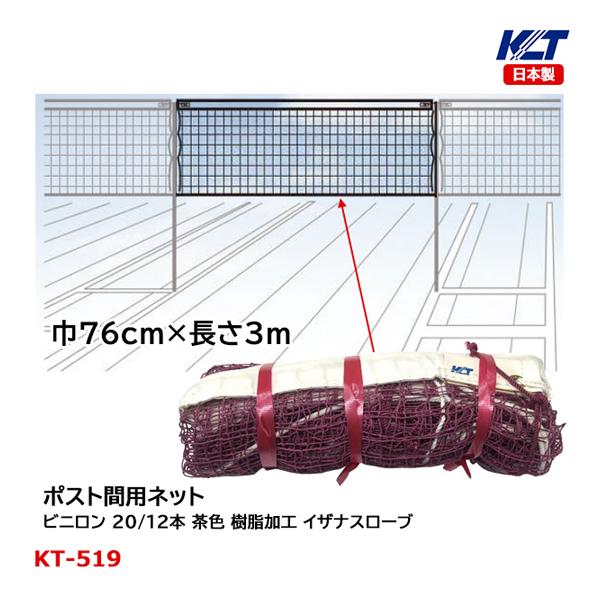 ネット：ビニロン20/12本樹脂加工 上部テープ：厚織ポリエステル帆布上部ロープ：ビニロン防縮ロープ4mm 5m(巾76×長さ300×網目1.9)cm