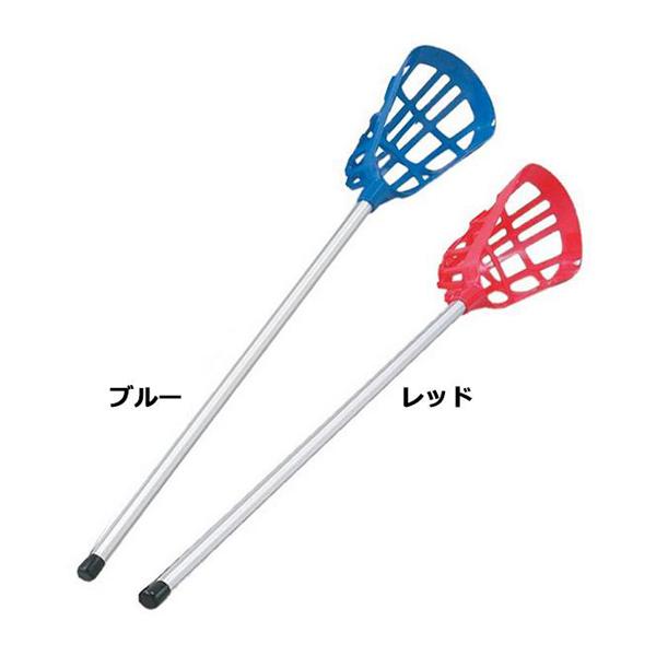 サイズ:全長92.5ｃｍ重量:320ｇ材質:フェイス/樹脂、シャフト/アルミレッド、ブルー世界最速のスポーツ・ラクロスを安全に楽しく！ラクロスはクロス（ラケット）の中にボールを入れて走ったり、パスをしたり、シュートして、相手ゴールを狙います...