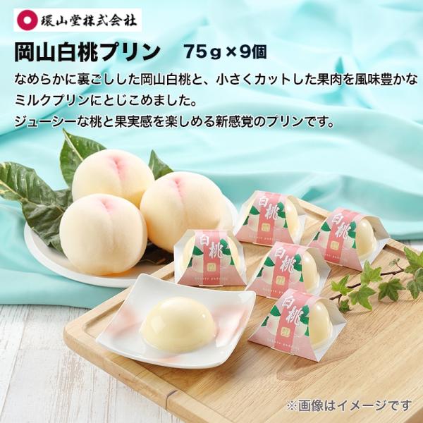 【発売日：2026年06月03日】最盛期に収穫した岡山の白桃を風味豊かなミルクプリンに仕上げました。季節を問わず岡山の白桃を味わっていただけます。【商品提供者コメント】
