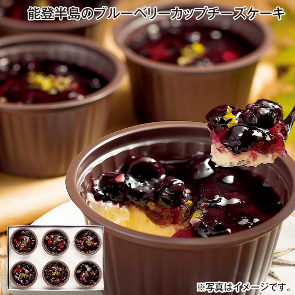 【発売日：2026年03月02日】カップ入りのチーズケーキに、能登半島のブルーベリーをコンポートし、アクセントとしてピスタチオをトッピングしました。【商品提供者コメント】