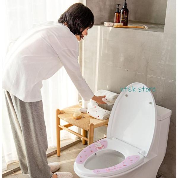 商品名:便座カバー 便座シート 貼るタイプ トイレカバー o型 u型 トイレ用品 2セット 便座クッション 薄手 サイズ調節 かわいい                             商品説明:便座カバー 便座シート 貼るタイプ ト...