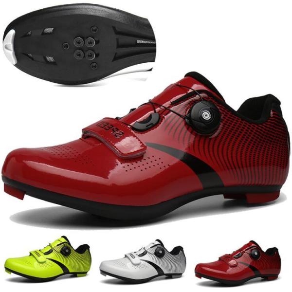 ------------------------------------●サイズ：36-46●ソール : グラスファイバーコンポジットナイロンソール●アッパー ：シンセティックレザー●ストラップ : オフセットストラップ●適用：ロードバイク...