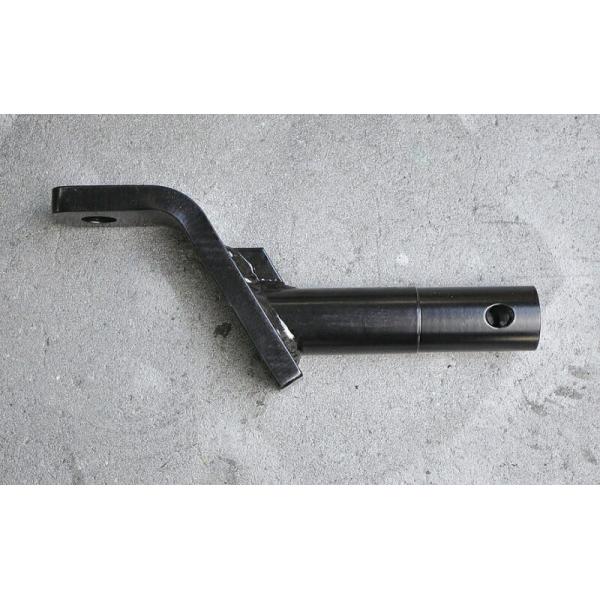 【スラントEX型 丸パイプ】A:50Ф　B:295mm　C：110mm　D:19mm■材質：スチール製：ブラックパウダー塗装タイトジャパン用トレイラー|トレーラーパーツ|トレーラー部品|PWCトレーラー|ボートトレーラー|運搬|牽引|キャン...