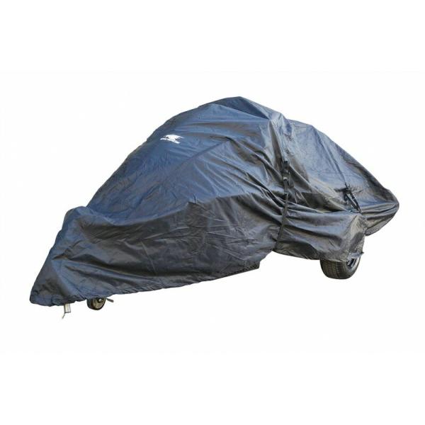 【対応】軽〜小型規格まで※4人乗りPWCに使用する場合は、船体のみ保護します。大切なボートをトレーラーごと守ります。ボートをスッポリとトレーラーまで被うことで一目でボートだと分かりにくいため、防犯対策にもお薦め！軽規格から小型車枠までに対応...