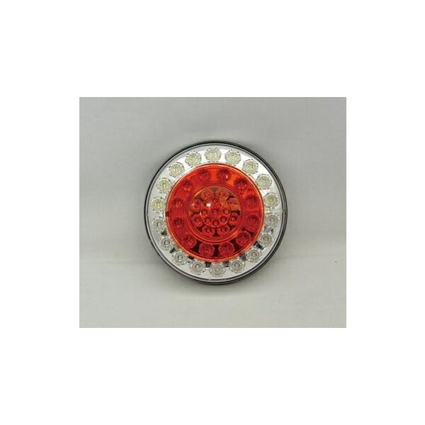 ●サイズ：120×120×厚さ30mm●左右共通形状(1個単位での販売)★耐水仕様★雨や洗車など、上からの水に耐えるつくりとなっています。トレーラーを水中へ入れるなど、灯火部分を水中へ浸すことはされませんようご注意ください。ランプ内に浸水し...