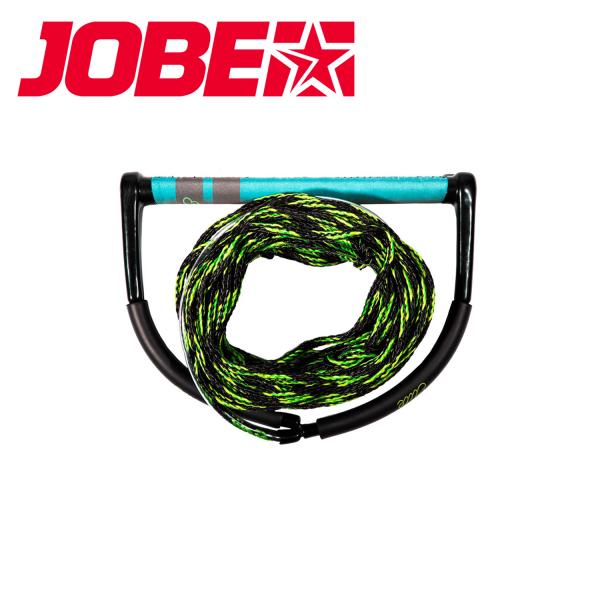 JOBE Elite Wake Combo　ハンドル＆ロープラインセット　ウエイクボード用最もスタンダードなハンドル幅でビギナーから中級レベルにおすすめです。ペンシル型の EVA フロートがロープをプロペラから遠ざけ、簡単に回収できます。ポ...