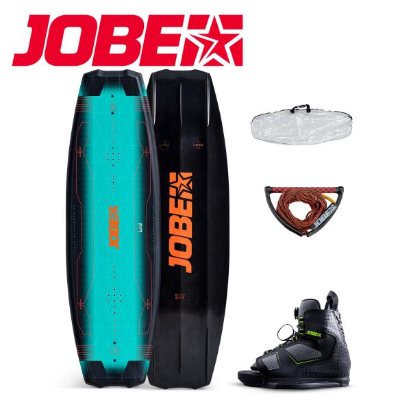 Logo Wakeboard 138 &amp; Unit Bindings Packageロゴ ウェイクボード &amp; ユニット ビンディング セット■ボード、ビンディング、ハンドルライン、収納用ケースの4点セットスムーズな着地を実現...