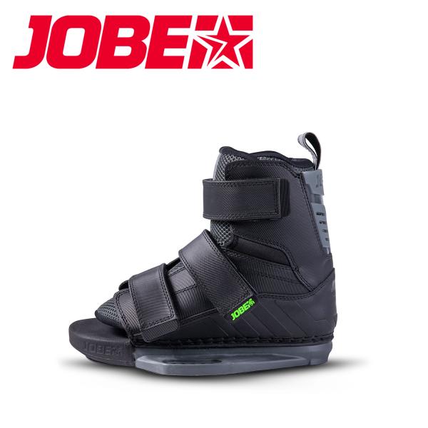 JOBE Host Wakeboard Bindings Blackホスト ウェイクボード ビンディング柔らかいヒールパッドはベストな足の配置を実現してくれます。ソフトで快適な足のサポートはもちろん素早い足入れのためのベルクロストラップ仕様...